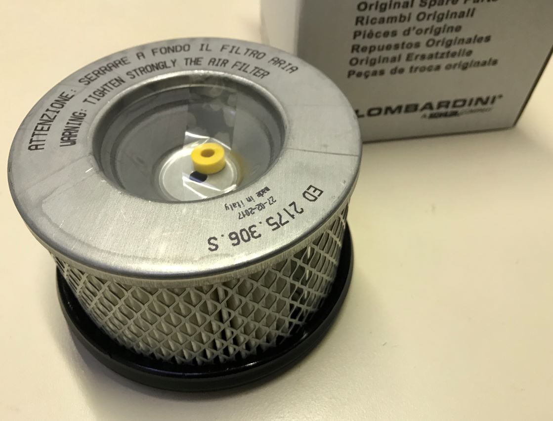 Cartouche filtre air 15ld225 15ld400 15ld440 lombardini kd225 kd400 ...