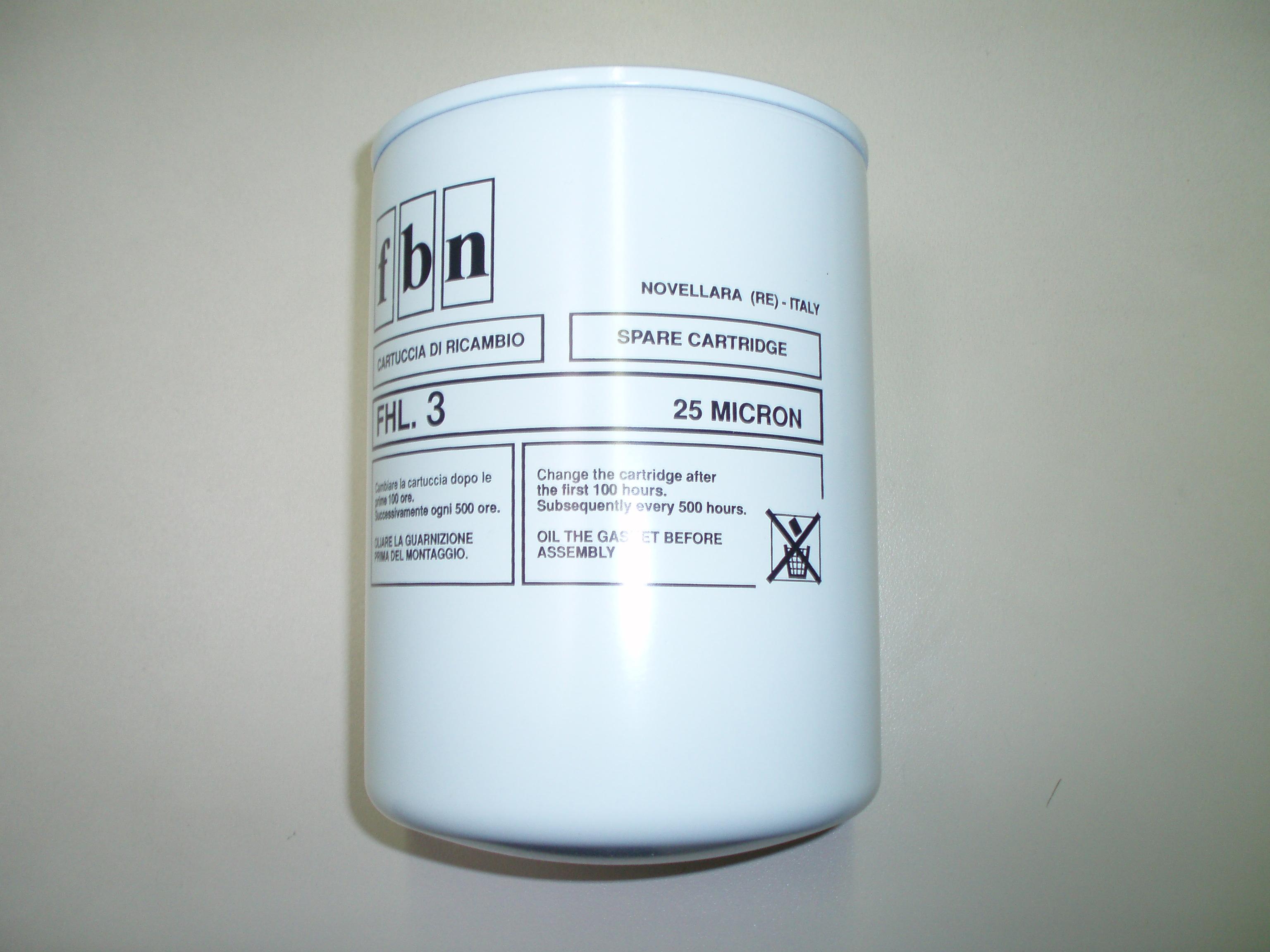 Filtre hydraulique fhl.3 25 microns fhl.3m25 - 80881 - p171616 ...