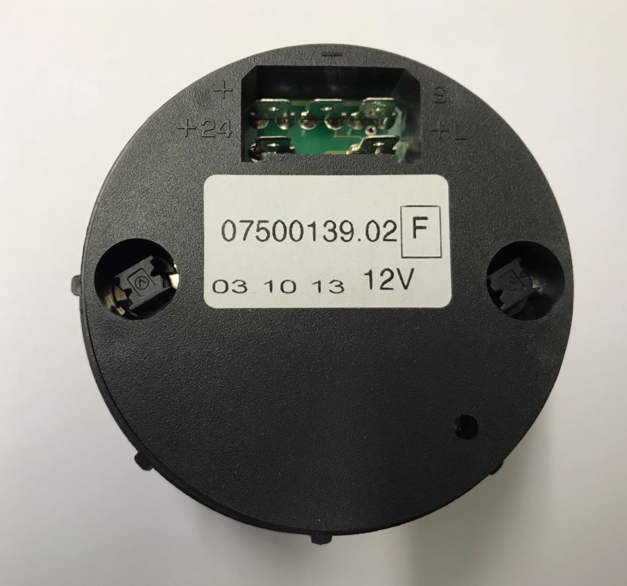 Compte-tours avec horamètre 12v/24v electrique ø85mm 0÷3000 tours ...