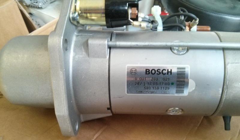 Demarreur 24v 4kw everkraft sbe2005e bosch 0001251010 / remplace bosch ...
