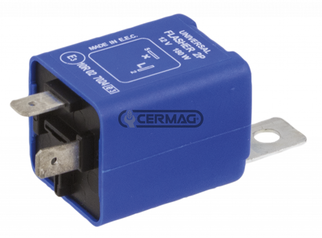 Flasher unit universal flasher 2p 12v 180w e310r027024e3 / e3 10r 02 ...