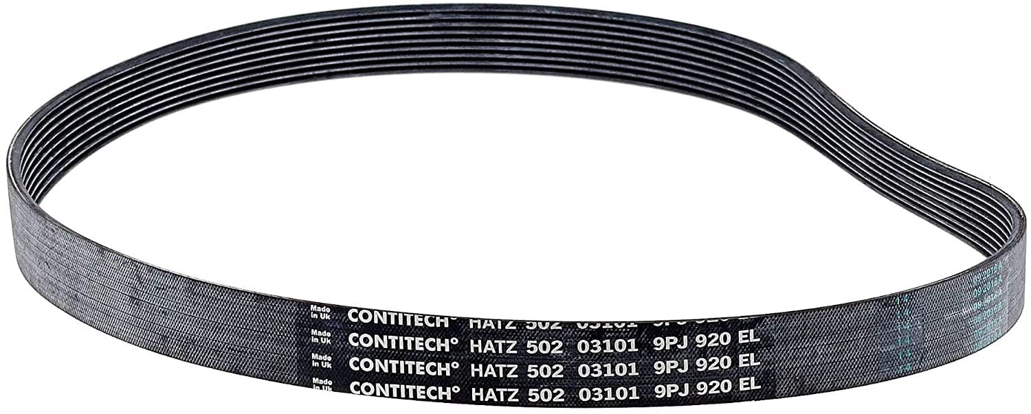 Courroie trapézoïdale poly-v 9pj920 hatz 50203101 hatz 2l40 2l41c hatz ...