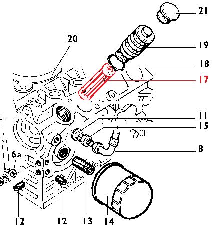 Oil filter 2175195 ruggerini rf100 rd850 md150/151 md170 lombardini ...