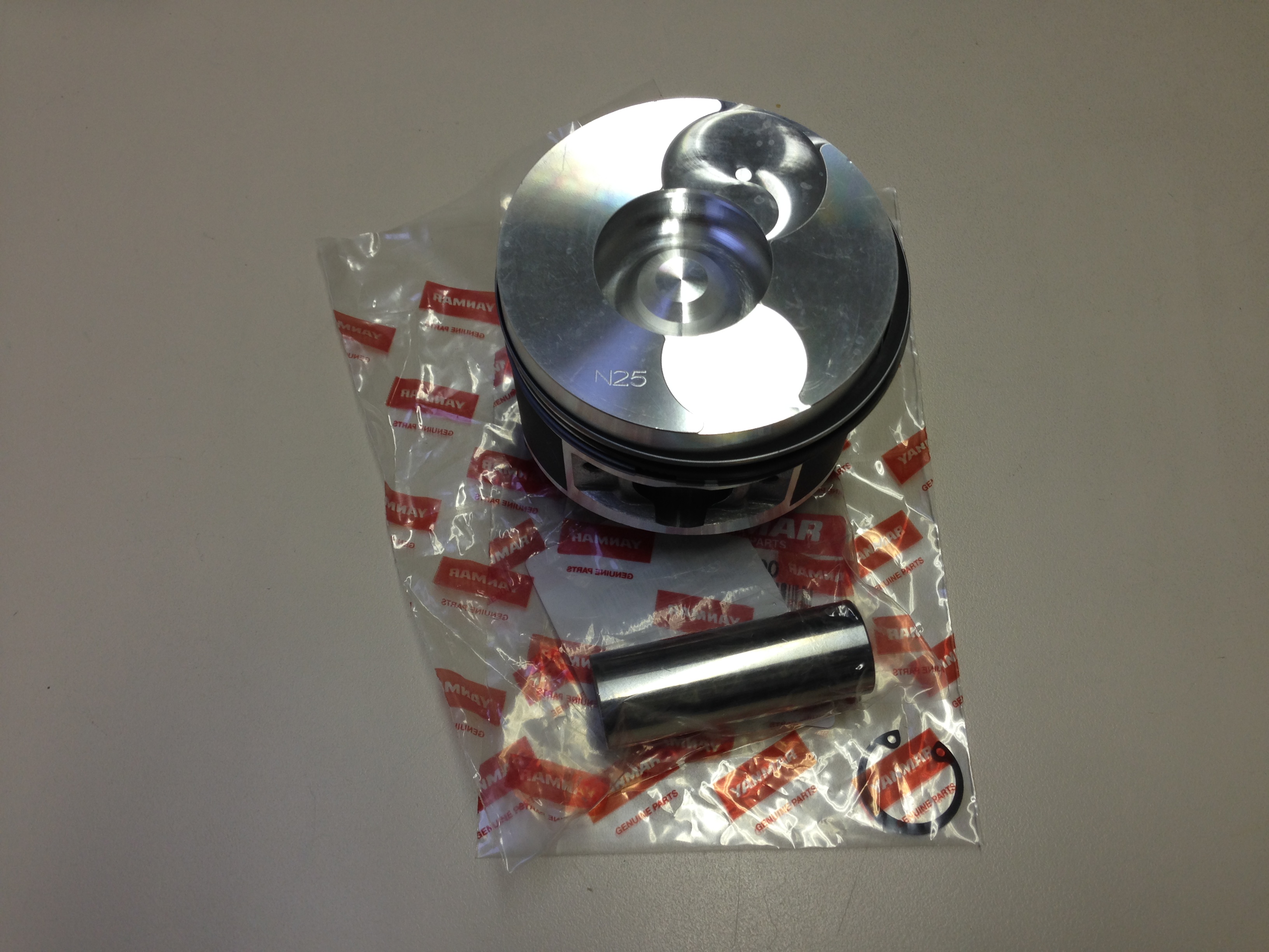 Piston yanmar l100 l100n (714320-22720 ou 714320-22620) [avec segments ...